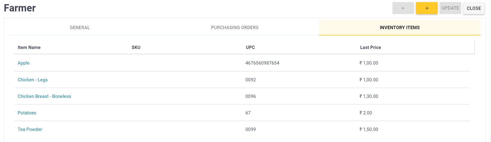 Vendor_PO - YumaPOS Support Portal