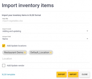 How to Import and Export Inventory Items - YumaPOS Support Portal