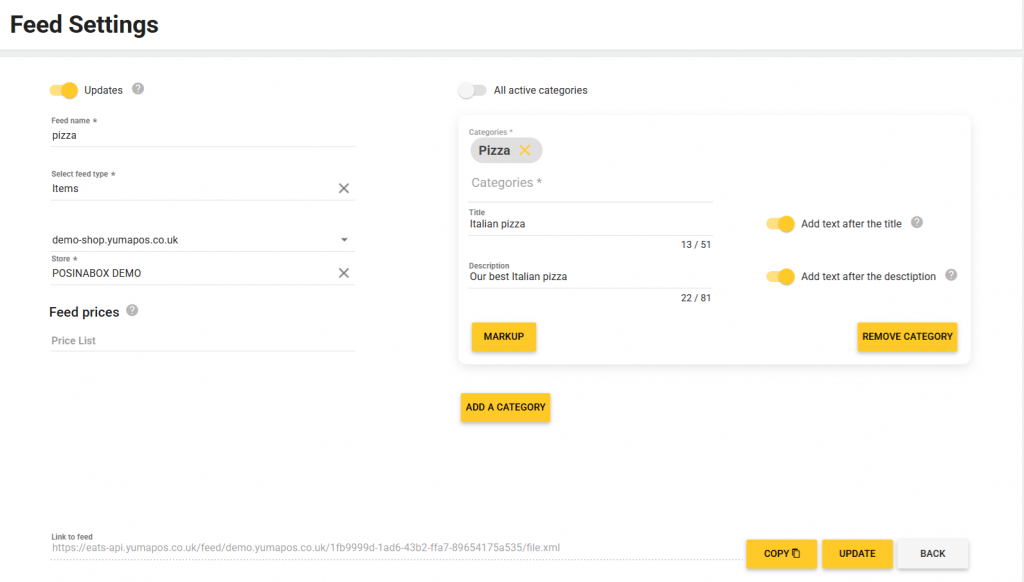 configure_feed_EN - YumaPOS Support Portal